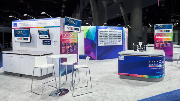 Cobalt Digital Trade Show Booths Work by McKenzie Wagner Inc: A ...